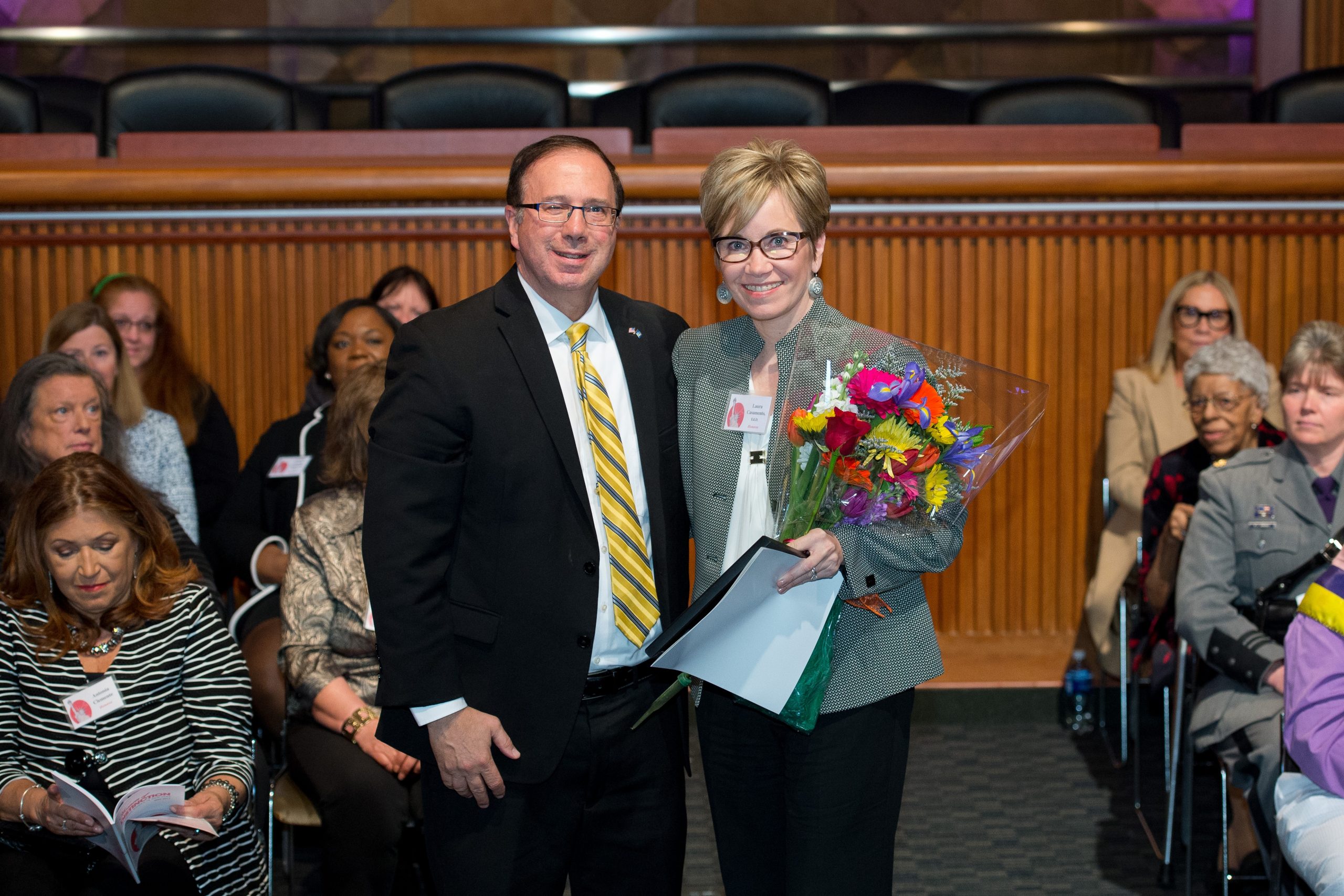 Senator Griffo honors Utica College President Laura Casamento as 2017 ...