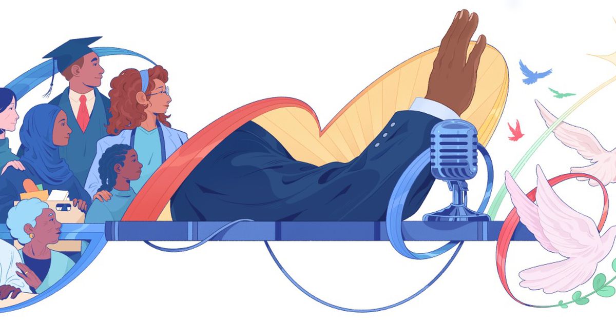 Google Doodle highlights the course of civil rights movement for MLK ...