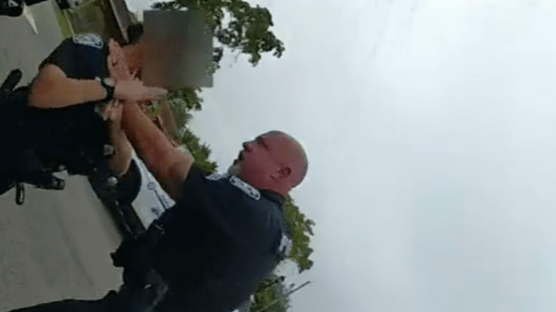 Florida Police Sergeant Puts His Hand On The Neck Of - Utica Phoenix