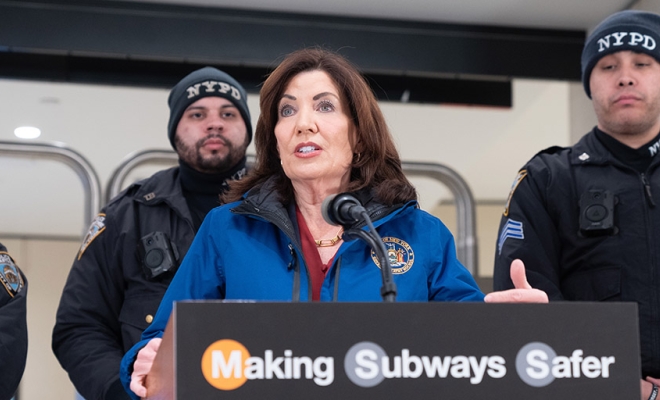 Hochul & Adams Boost Subway Safety with More Law Enforcement