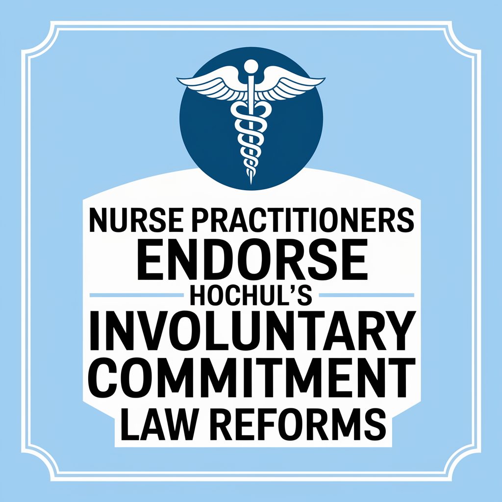 Nurse Practitioners Endorse Hochul's Involuntary Commitment